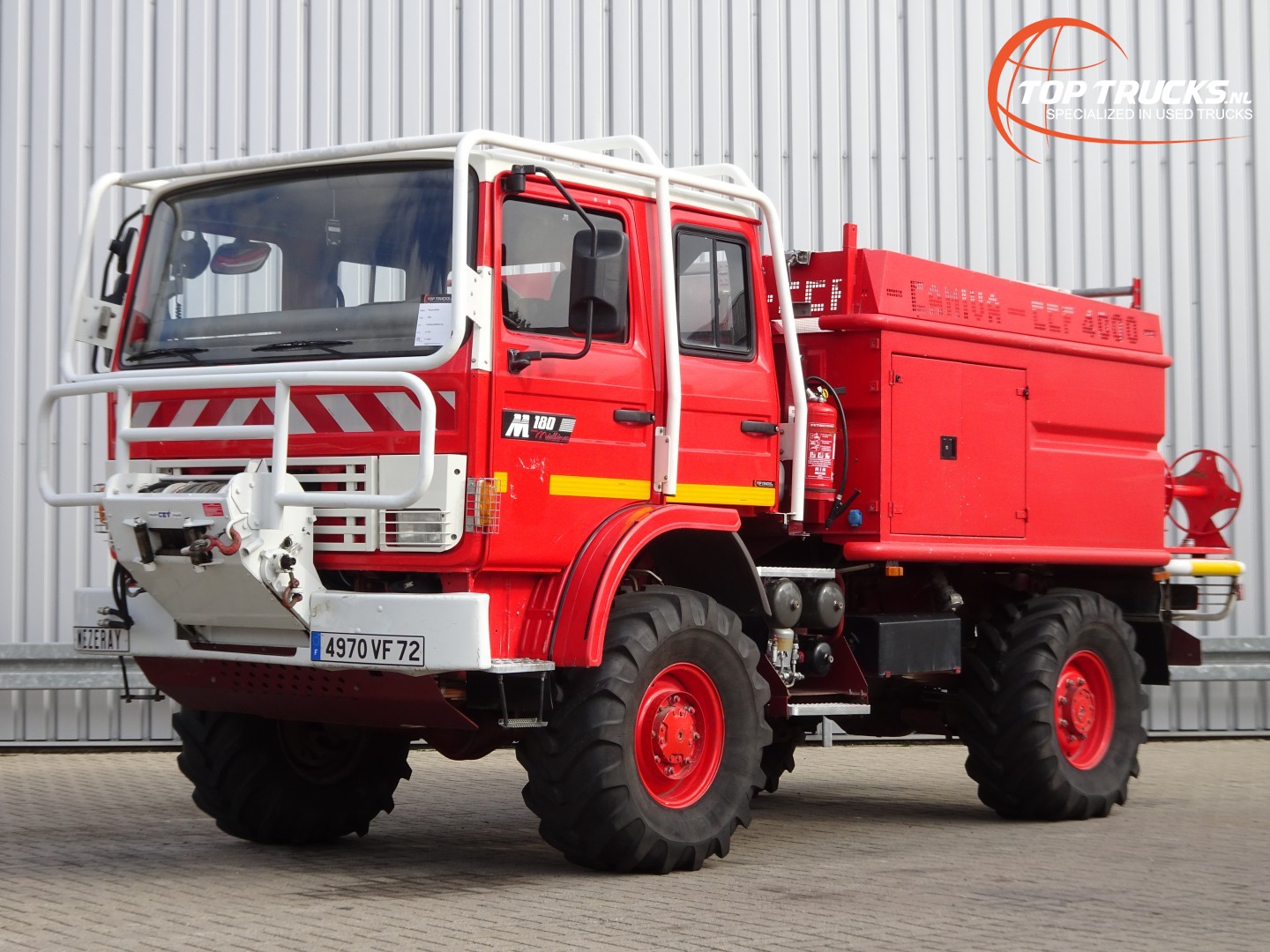 Renault M180 fire truck - Top Trucks